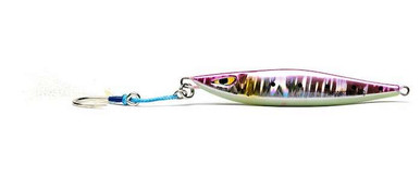 Mustad Daggerman Vertical Jig - 240g - Pink Sardine - TackleDirect