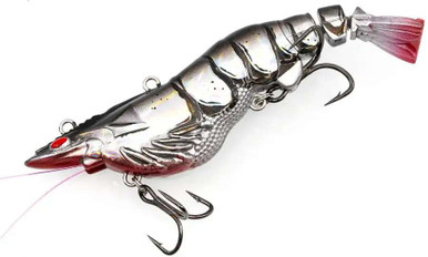 Chasebaits Armour Prawn - 3.25in - Bleeding Prawn