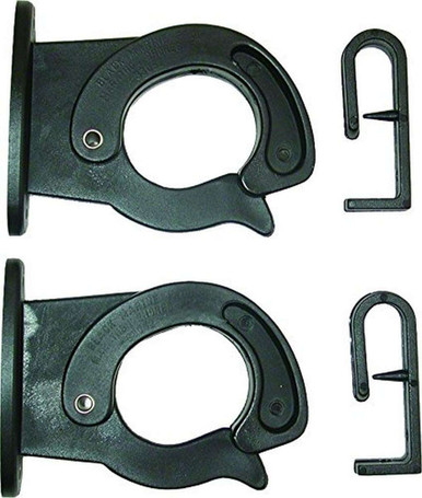 Black Marine Sure-Lok Rod Hangers - TackleDirect