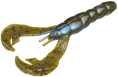 Strike King Rattlin Rage Craw - 4 - Blue Craw - TackleDirect