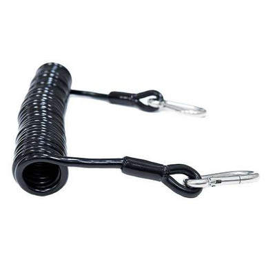 Tigress Coiled Safety Tethers - Heavy Tackle - TackleDirect