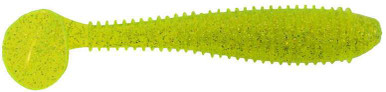 Bass Assassin Litl Boss Swimbait- Chart Silver Glitter - TackleDirect