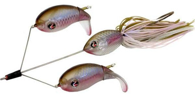 River2Sea Double Plopper Buzzbait Lure - Mutty Butt - TackleDirect