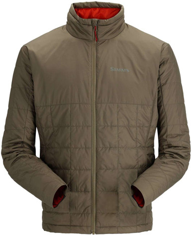 Simms Mens Fall Run Collared Jacket - DkSt - Small - TackleDirect