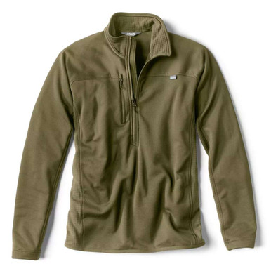 Orvis Mens PRO Fleece Half-zip Pullover - Tg - XXL - TackleDirect