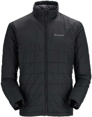 Simms Ms Fall Run Collared Jacket - Black - Large - TackleDirect