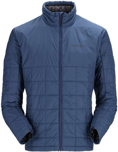 Simms Ms Fall Run Collared Jacket - Navy - Medium - TackleDirect