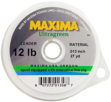 Maxima Ultragreen Monofilament Line - 3lb 27yd - TackleDirect