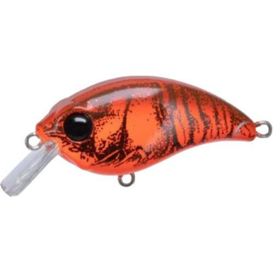 Bill Lewis ATV Squarebill - 2-1/4in - Red Glitter Craw - TackleDirect