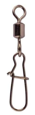 Mustad Demon Power Swivel w/ Duo Lock Snap - 8 - 25lb - 10pk - TackleDirect