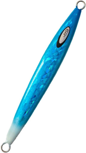 JYG PRO Fishing Semy Slow Pitch Jig - 130g - Blue - TackleDirect