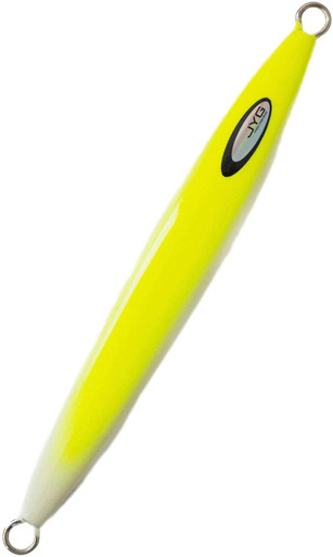 JYG PRO Fishing Semy Slow Pitch Jig - 230g - Yellow - TackleDirect