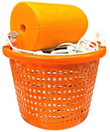 RJ Boyle Harpoon Rope, Basket and Float w/ Strobe Light - TackleDirect