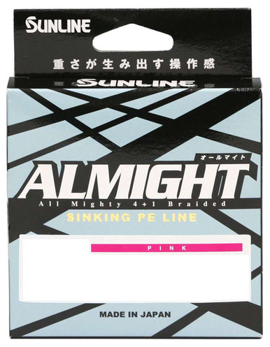 Sunline Almight Braided Sinking PE Line - 165yd - 13lb - TackleDirect