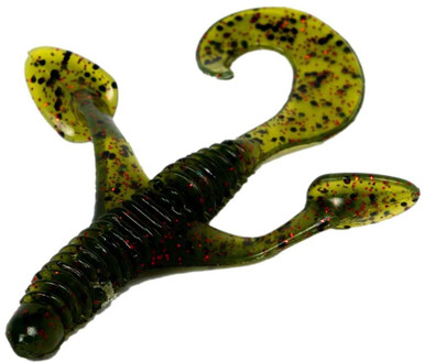 Lake Fork Trophy Lures Fork Creature Bait - 3.75in WSRF - TackleDirect