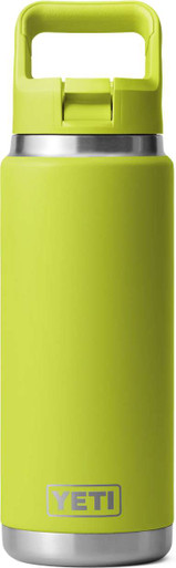 YETI Rambler 26oz Bottle with Straw Cap - Chartreuse - TackleDirect