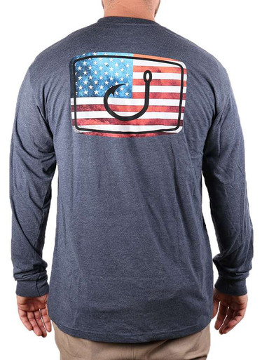 AVID Sportswear Flag Series Long Sleeve Shirt - TackleDirect