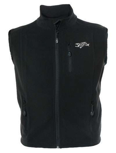G-Loomis GVSTRECFBK Reciprocal Fleece Vest Black