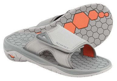 Simms Transit Slide Sandal - Mineral - TackleDirect