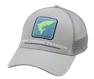 Simms PG-12224 Tarpon Trucker Hat - Granite - TackleDirect
