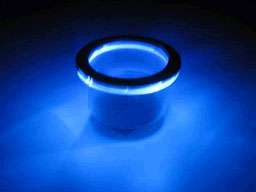 Briter Innovations CUPBL12V LED Cup Holder - Blue - TackleDirect