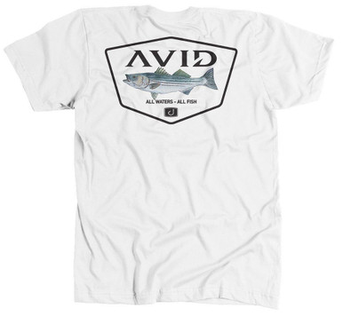 AVID Sportswear Striper Crest T-Shirts - TackleDirect