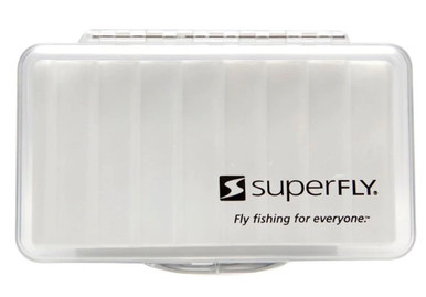 Superfly Clear Ripple Fly Box - Medium - Clear lid for complete ...