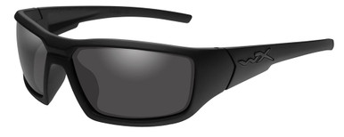 Wiley X Censor Sunglasses - Matte Black/Polar Smke Grey - TackleDirect