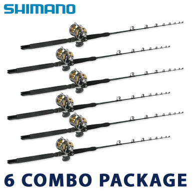 Shimano Economy White Marlin Rod and Reel Package - TackleDirect