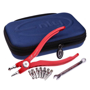 Toit Fishing Split Ring Pliers AL-Red Kit - TackleDirect