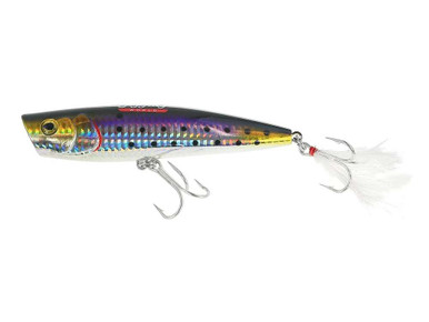 Jigging World Burst Popper - 5in - Bunker - TackleDirect