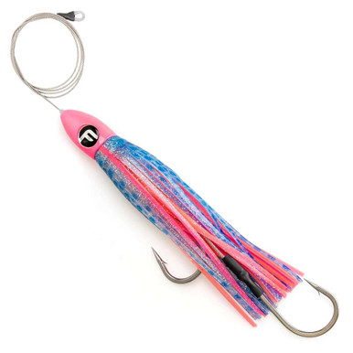 Fathom Offshore Cable-Rigged Fatboy Lead Medium 9in Trolling Lure - Hot ...