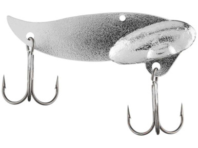 Silver Buddy Blade Bait - 2 1/2oz - Chrome - TackleDirect
