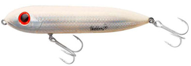 Heddon Super Spook Jr. - Bone/Silver - TackleDirect