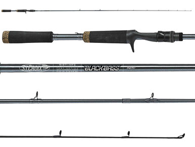 St. Croix Black Bass Casting Rods - TackleDirect