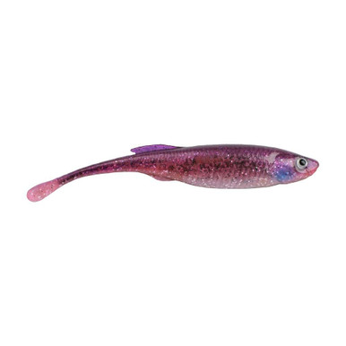 Berkley PowerBait Drip Minnow - 3in - HD Purple Shiner - TackleDirect