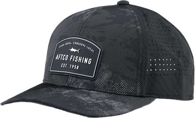 Aftco Deuce Hat - Black Storm Camo - TackleDirect