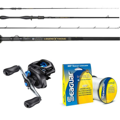 Shimano SLX A / St. Croix Legend Xtreme Baitcasting Combo w/ Seaguar ...