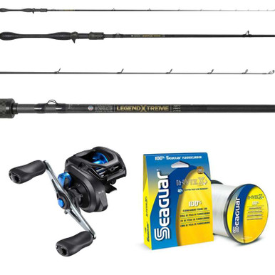 Shimano SLX A SLX150HGA / St. Croix Legend Xtreme XFC70MHF w/ Seaguar ...
