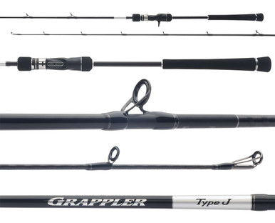 Shimano GRPJC60MA Grappler A Type J Jigging Conventional Rod - TackleDirect