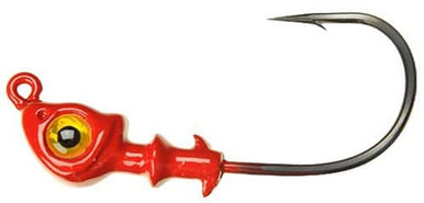 DOA C.A.L. Jig Heads 1/8oz 3 Pack 424 Red-Gold Eye