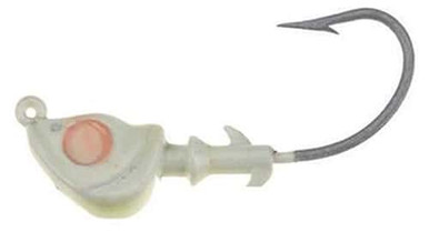 DOA C.A.L. Jig Heads Long Shank 1/8oz 3 Pack 305 Nite Glow