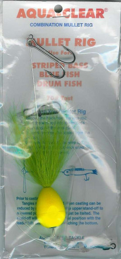 Aqua Clear Mullet Rigs - TackleDirect