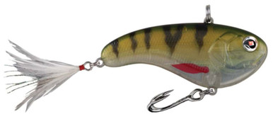 Sebile Flatt Shad Snagless Lure 2in Nat White Perch