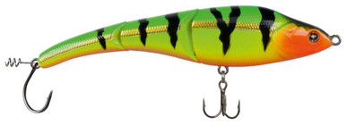 Sebile Magic Swimmer Lure - 9in Slow Sinking Fire Tiger Gold