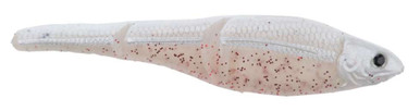 Sebile Magic Swimmer Soft Bait - 4-1/2in White Liner