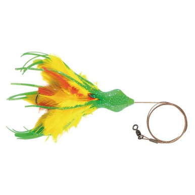 CandH No-Alibi Dolphin Delight Lures Green/Yellow/Red