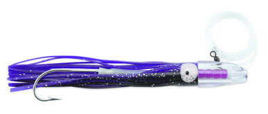 CandH Rattle Jet XL Lure - Rigged - Black/Purple/Yellow - TackleDirect