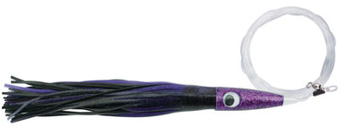 CandH Wahoo Whacker Rigged Lure - Black/Purple - TackleDirect
