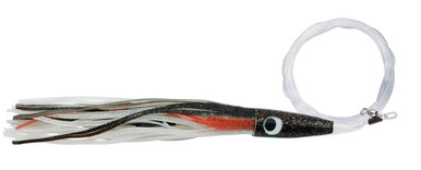 CandH Wahoo Whacker Rigged Lure - Black/Red - TackleDirect